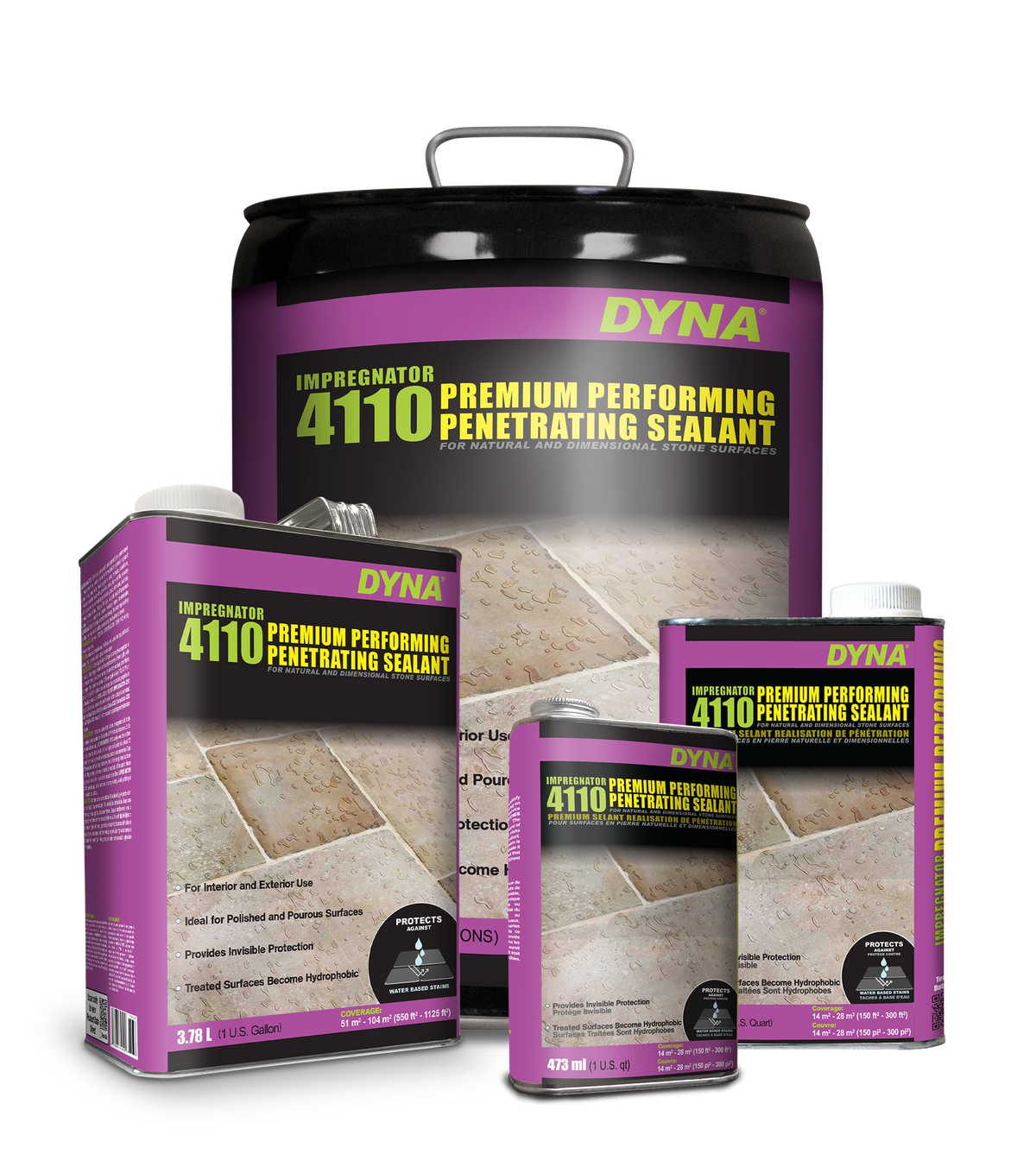 DYNA® IMPREGNATOR 4110 for Natural and Dimensional Stone — Dyna