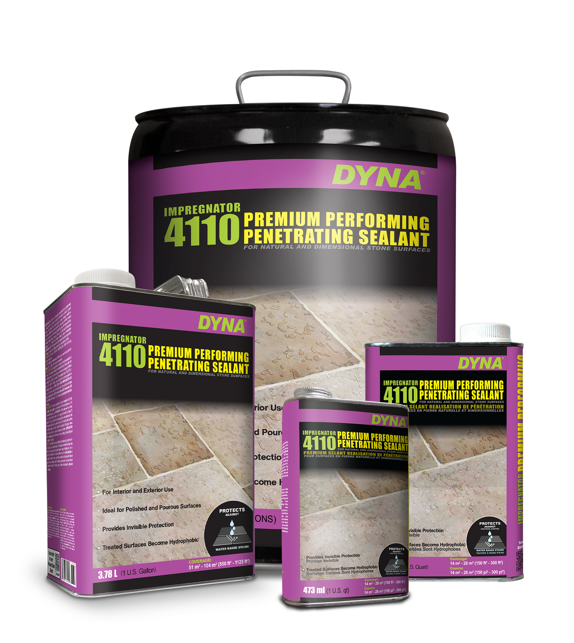 DYNA® IMPREGNATOR 4110 for Natural and Dimensional Stone — Dyna