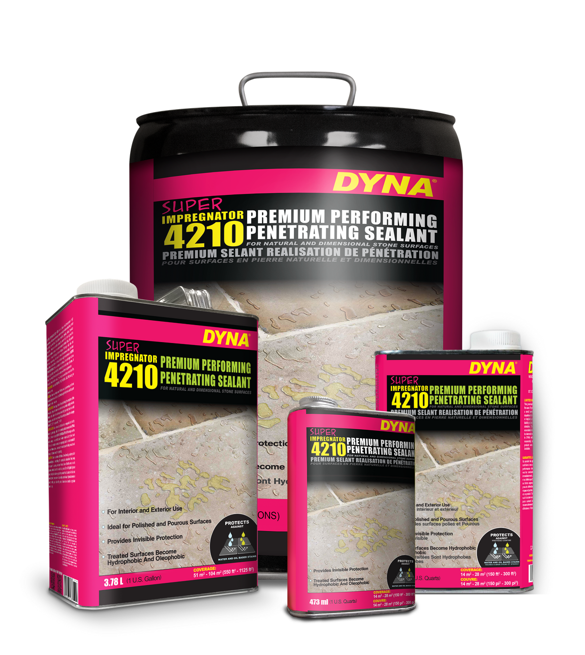 DYNA® SUPER IMPREGNATOR 4210 for Natural and Dimensional Stone — Dyna