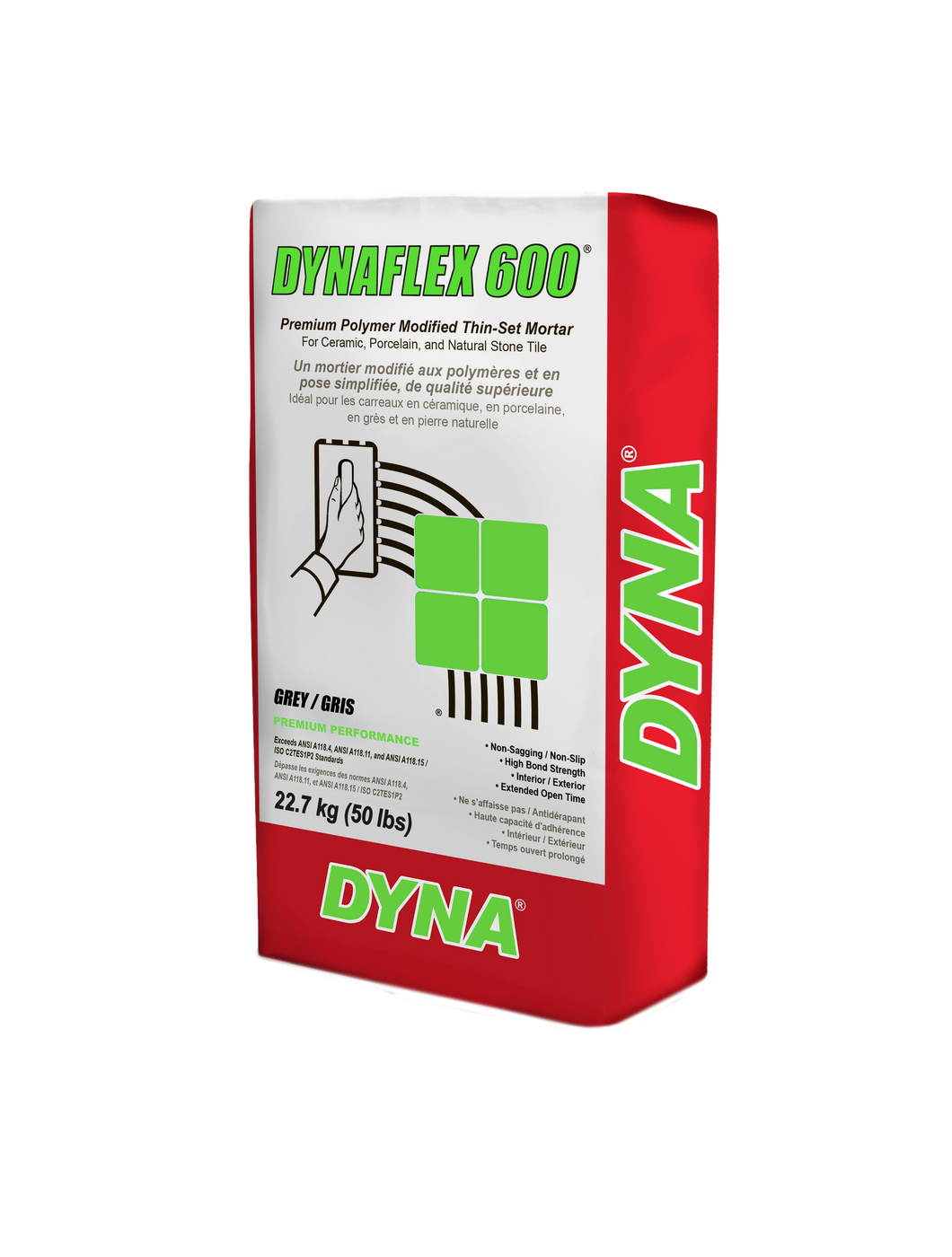 Dynaflex I Polymer-Modified Thin-Set Mortar