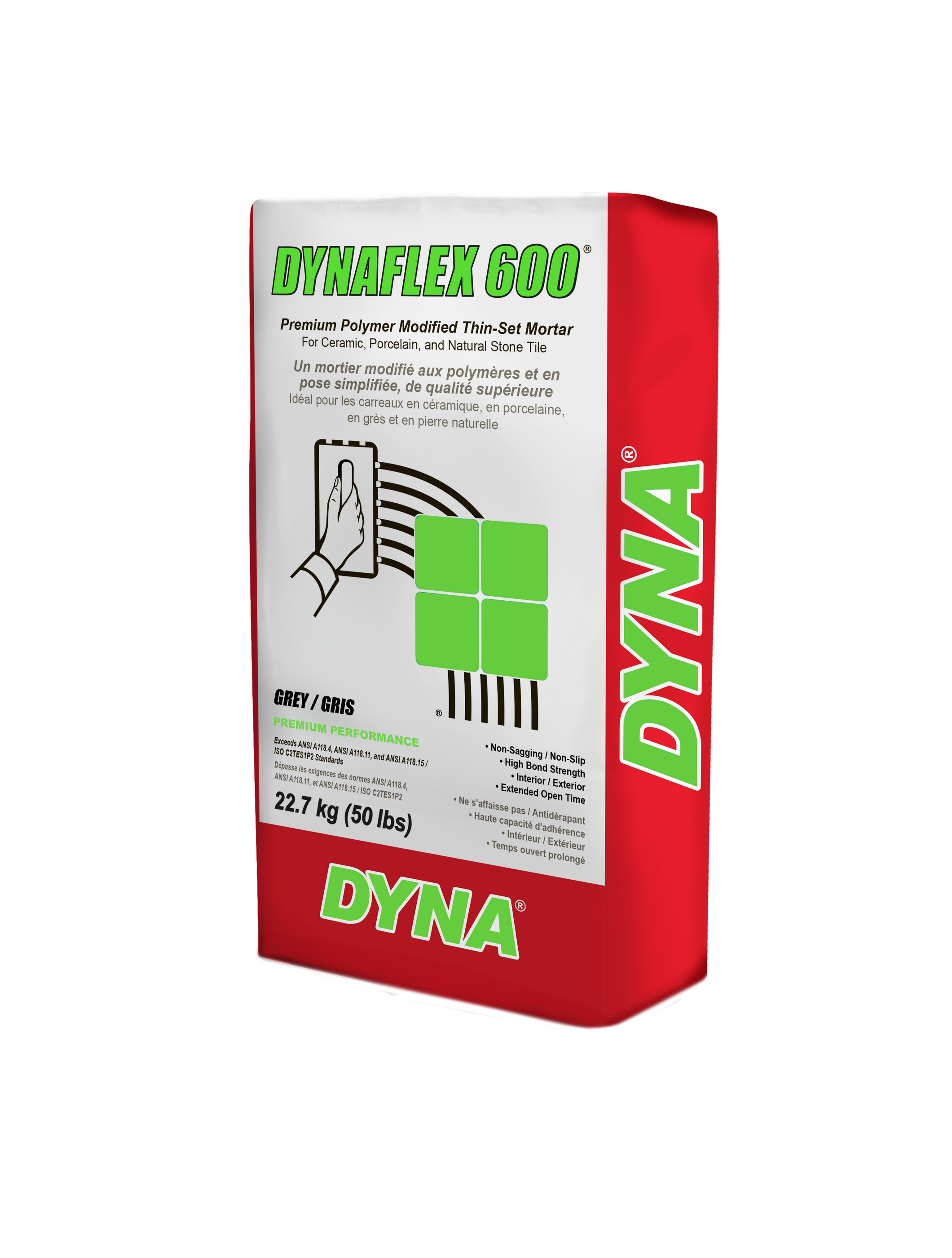 Dynaflex I Polymer-Modified Thin-Set Mortar