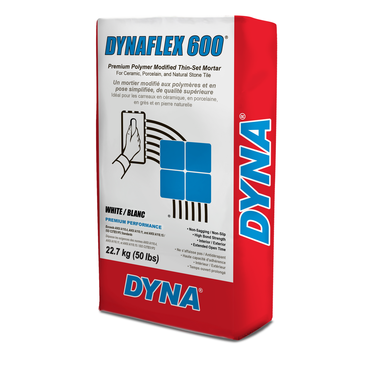 Dynaflex I Polymer-Modified Thin-Set Mortar