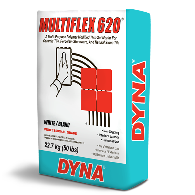 Multiflex I Universal Polymer-Modified Thin-Set Mortar — Dyna