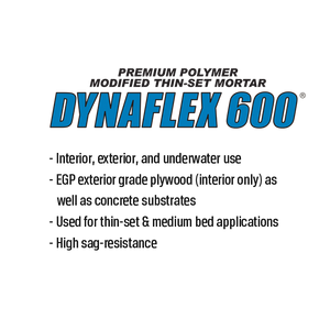 Dynaflex I Polymer-Modified Thin-Set Mortar
